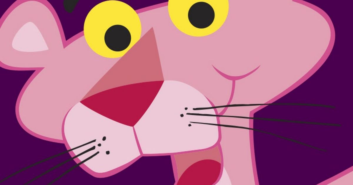 The Pink Panther in "Pink, Plunk, Plink"