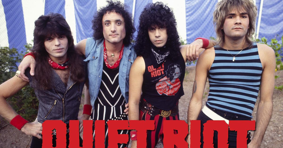 Δισκοθήκη: Quiet Riot χέβυ μέταλ με μακριά μαλλιά